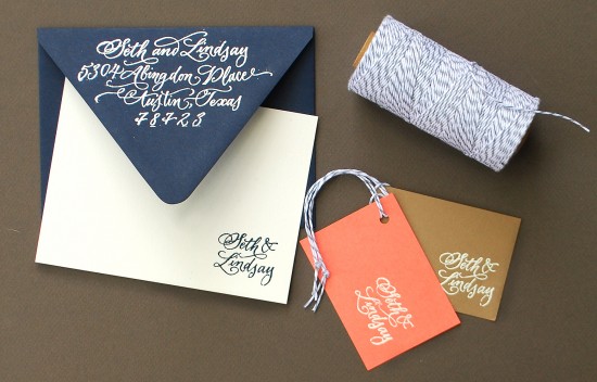 DIY Embossed Custom Stationery