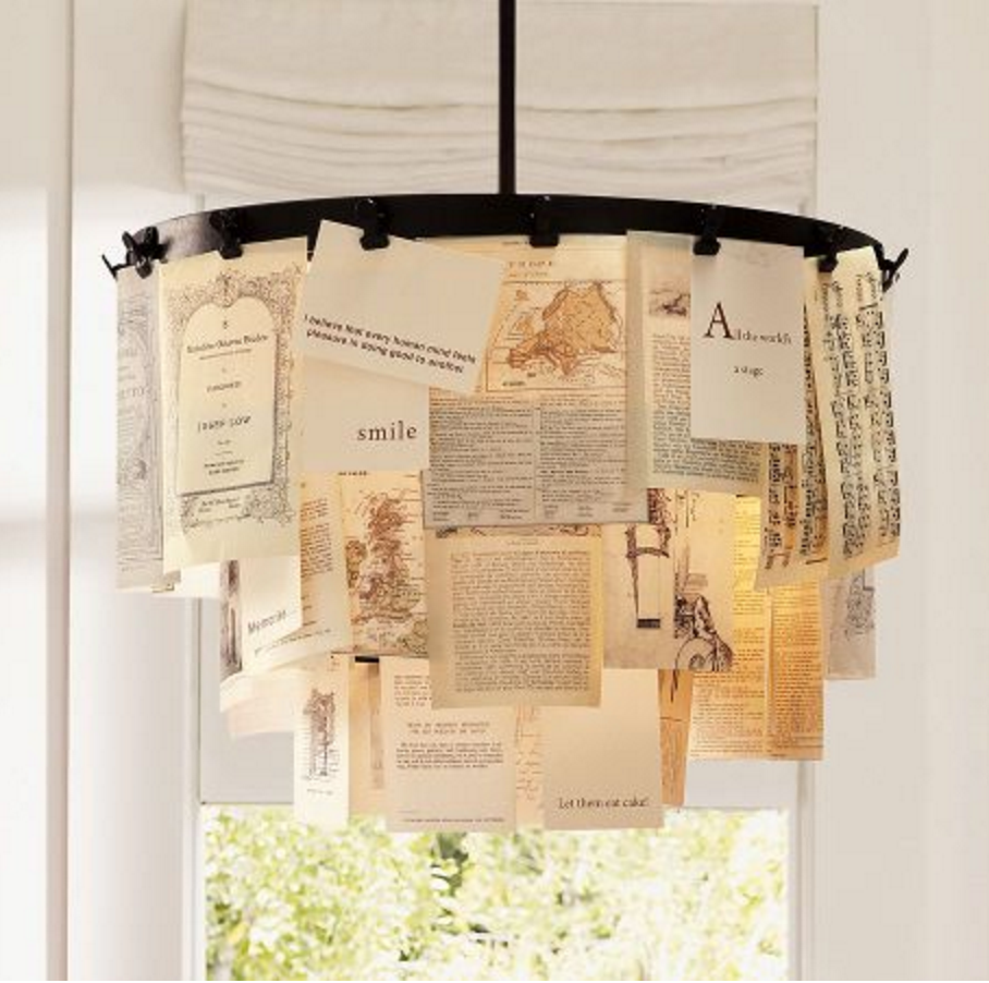 A Paper Chandelier!