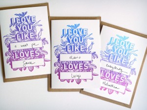 Seasonal Stationery: Valentine's Day Cards