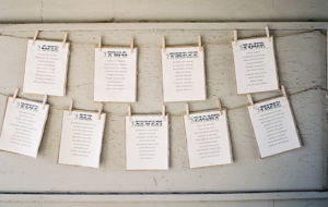 Wedding Stationery Inspiration: Seating Charts