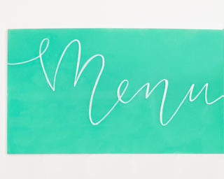DIY Post-itÂ® Notes Cocktail Party Menu