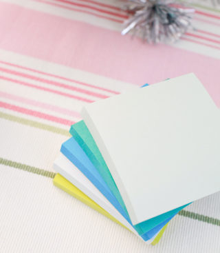 DIY Post-itÂ® Notes Cocktail Party Menu
