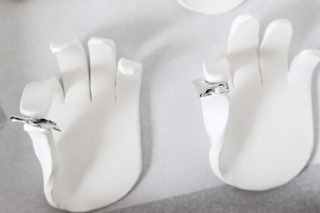 DIY Tutorial: Clay Hand Place Card Holders