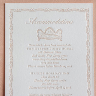Versailles-Inspired Wedding Invitations