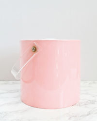 DIY Tropical Palm Frond Ice Bucket