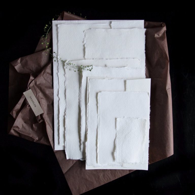 Where to find Handmade Deckle Edge Paper