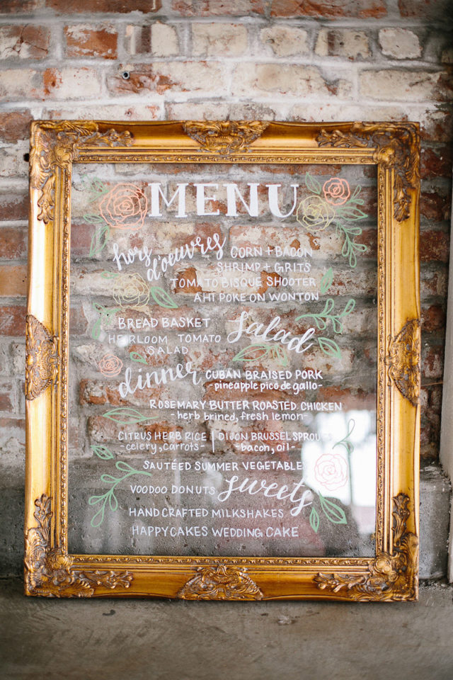 Acrylic Wedding Details and Inspiration