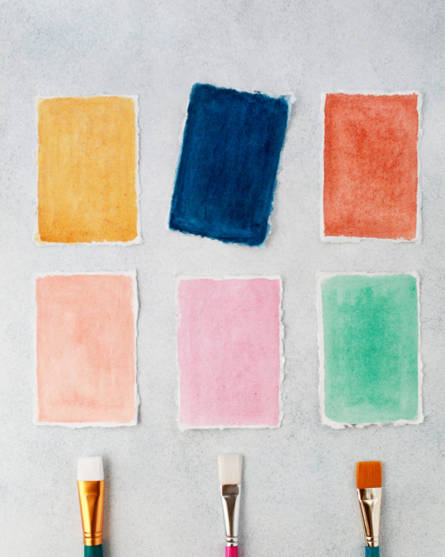 Rainbow Watercolor Wedding Stationery Inspiration