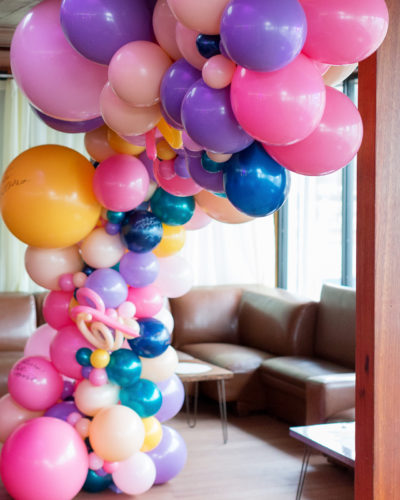 Paper Party 2018! Colorful Modern Abstract Art Party Inspiration