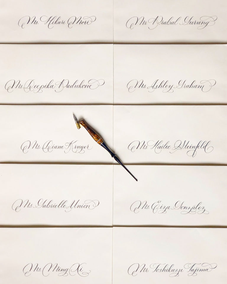 Inspiring Calligraphers: Virginia Lucas Hart